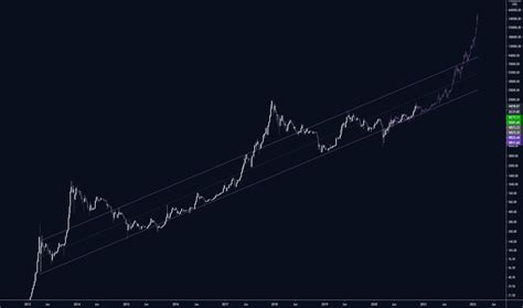 Btc Logarithmic Bitcoin Log Scale Graph Institutions Mark The Value
