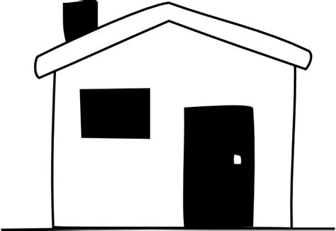 House Outline Clipart Black And White Free Download On Clipartmag