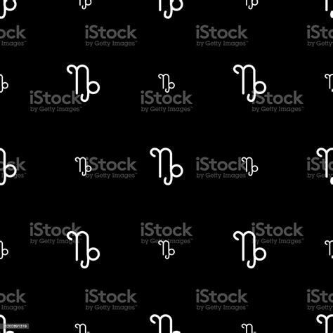 염소 자리 조디악 기호 별자리 원활한 패턴입니다 배경 화면 직물 랩 웹 페이지 배경 벡터 그림에 대한 텍스처 상징에 대한 스톡