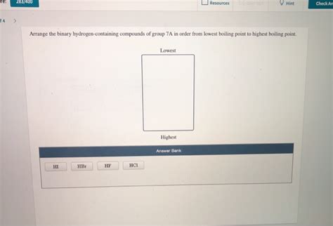 Solved Resources Check Arrange The Binary