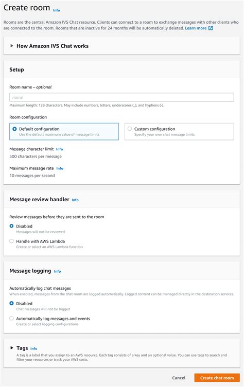 console instructions amazon ivs
