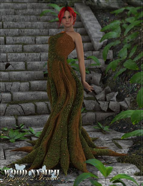 Rw Wood Nymph For Genesis 2 Females Daz 3d