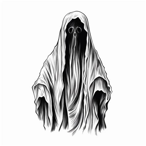Premium Ai Image Horror Ghost Illustrations Menacing Ethereal Entities