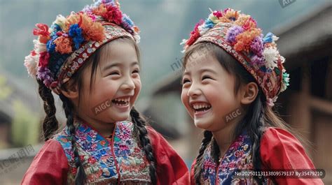 Ai创作图土家族男孩女孩 苗家姐妹 彝族小孩 彝族儿童 纳西族男孩女孩 布依族男孩女孩 侗族男孩女孩 仫佬族男孩女孩 仡佬族男孩女孩 羌族男孩女孩 苗族男孩女孩 阿昌族男孩女孩 毛南族男孩女孩