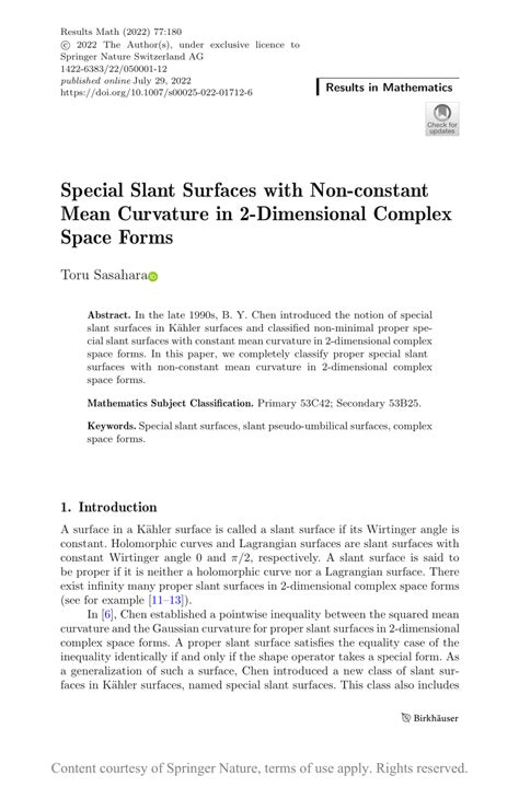 Special Slant Surfaces With Non Constant Mean Curvature In 2 Dimensional Complex Space Forms