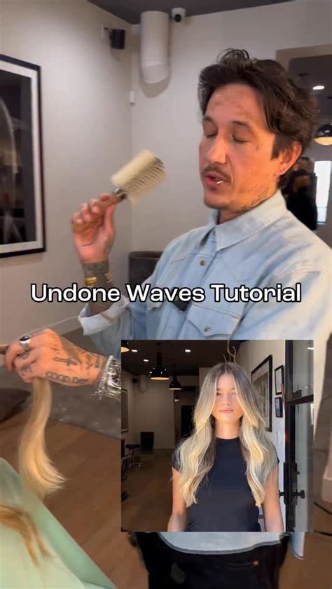 Style And Brush Out Waves Tutorial • — Using The Large Boarnylon