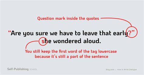 How To Punctuate Dialogue With A Question Mark 5 A Story For You