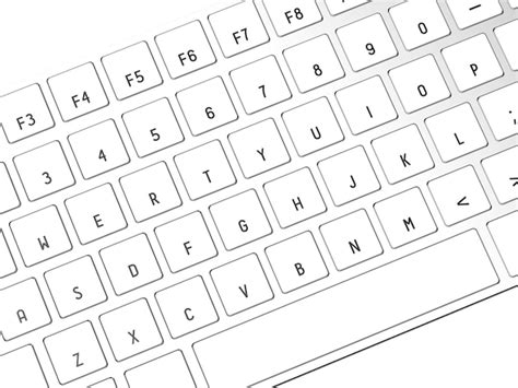 40 000 Keyboard Outline Pictures