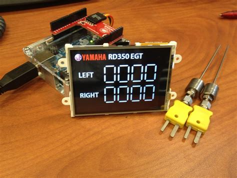 Arduino Based Egt Display All Thats Left Is Writing A Bit Of Code And Then Figuring Out How To
