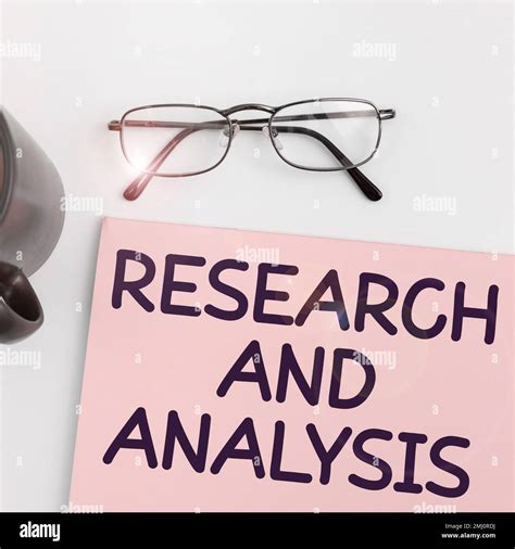 Handwriting Text Research And Analysis Concept Meaning Strategic Thinking And Decision Making