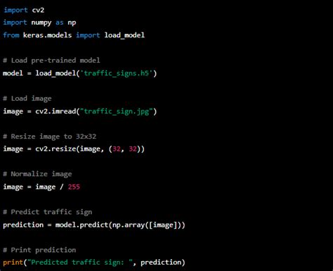 Information Traffic Sign Recognition Using Python
