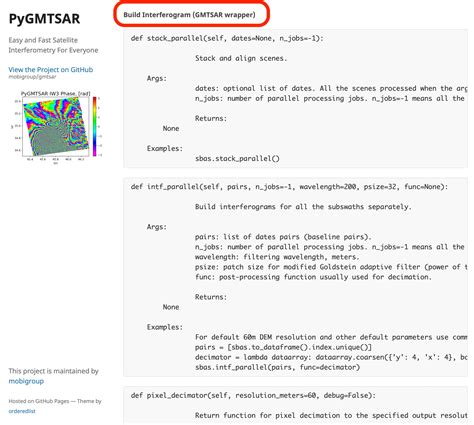Pygmtsar Python Gmtsar · Issue 60 · Pyopenscisoftware Submission · Github