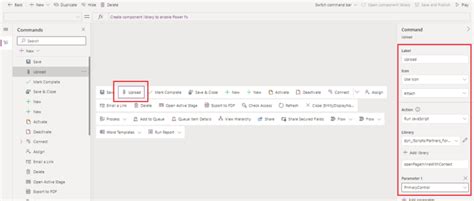 Call Custom Page With Parameters From Model Driven App Using New Command Editor Dynatecon