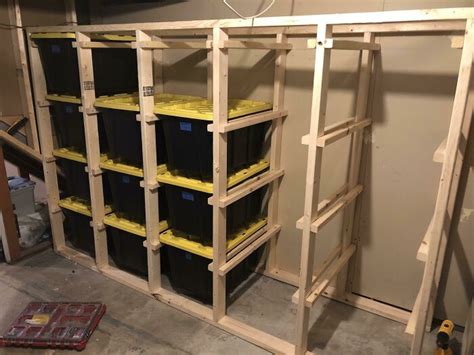 Black And Yellow Tote Storage Rack Template Employee Onboarding Template