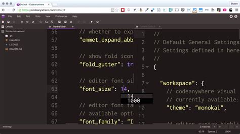 How To Configure The Code Anywhere V6 Workspace Youtube
