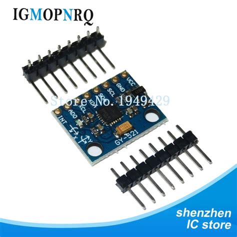 1set Iic I2c Gy 521 Mpu 6050 Mpu6050 3 Sumbu Sensor Giroskop Analog 3