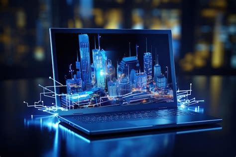 Premium Photo Cyber Security Networking Concept Generate Ai Image