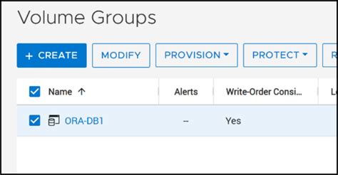 Creating A Snapshot Dell Powerstore Oracle Best Practices Dell