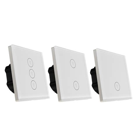 Zigbee WIFI Smart Wall EU Switch Touch Panel APP Control With Alexa Google Home Alexnld Com