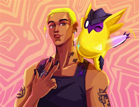 Artstation Valorant Gekko Fanart