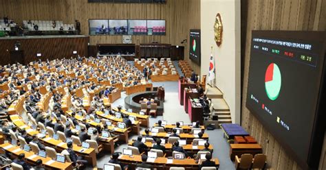 속보 김건희 특검법 국회 본회의 4번째 통과