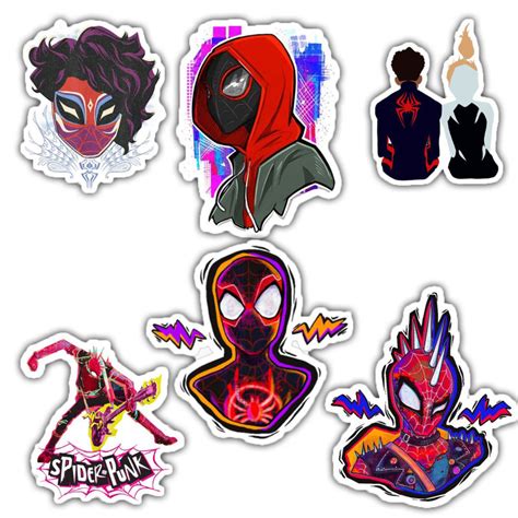 قیمت و خرید استیکر لپ تاپ و موبایل گوفی طرح کارتون مرد عنکبوتی کد 91