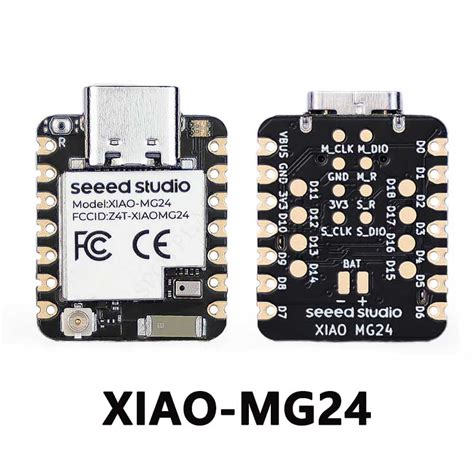 Xiao Mg24 Mg24 Sense Efr32mg24 Ultra Low Power On Board Imu Micphone Antenna For Matter Zigbee