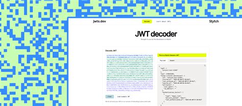Stytch Whats New Hackathon Projects Jwtsdev Decode And Learn