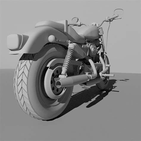 摩托车，哈雷，cgi，3d， 花瓣网