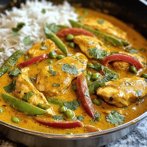 Spicy Thai Chicken Curry With Coconut Cream Delight Sanepe Recipes