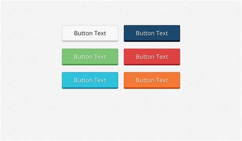 Pure Css3 Push Buttons Web Design Buttons Css