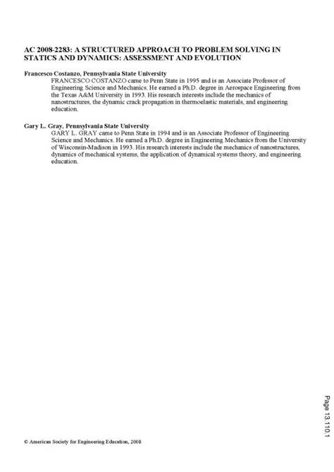 Society Pdf 158203 A Structured Approach To Problem Solving In