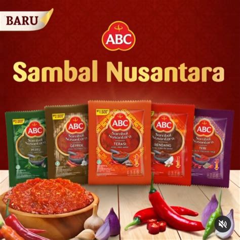 Jual Abc Sambel Nusantara 1 Renceng 10pcs Shopee Indonesia
