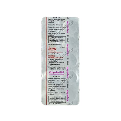 Progaba Mg Tablet Uses Side Effects Dosage Composition Price PharmEasy