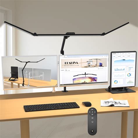 3000 Lumen Ultra Bright Architect Desk Lamp With Clamp 36w Tall Overhead Led Desk Light For