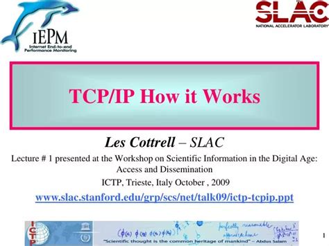 PPT TCP IP How It Works PowerPoint Presentation Free Download ID 4256622