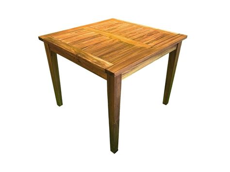 Teak Square Tables