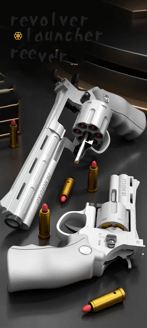 Plastic Python Automatic Shell Throwing Revolver Soft Gun Alibaba Com