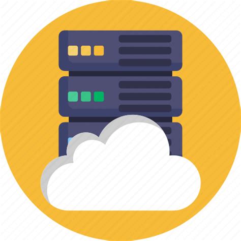 data science cloud storage database server icon download on iconfinder