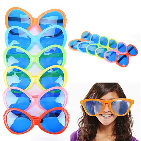 Plastic Glasses Party Props Big Glasses Party Christmas Birthday Halloween Party Decoration