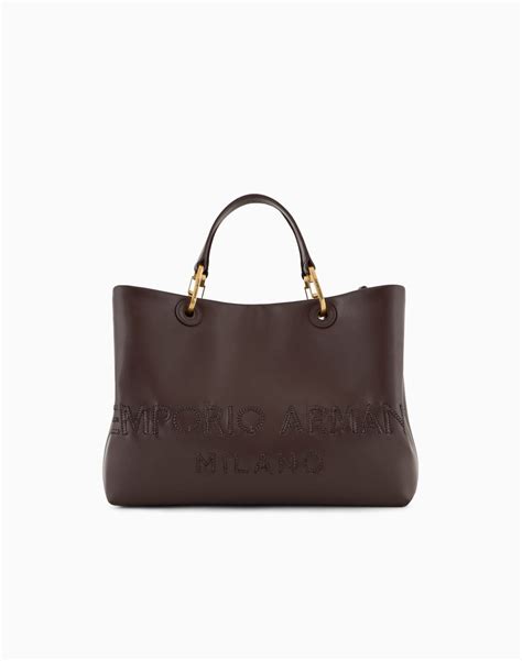 Emporio Armani Woman Bags Top Handle And Shoppers Emporio Armani