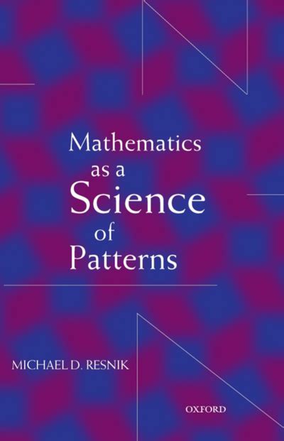 mathematics as a science of patterns welcome to dc books