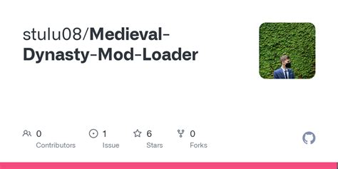 github stulu08 medieval dynasty mod loader