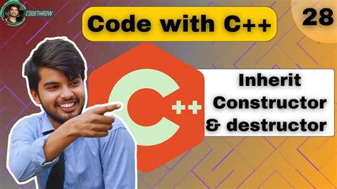 Inherit Constructor And Destructor In C Code With C Youtube
