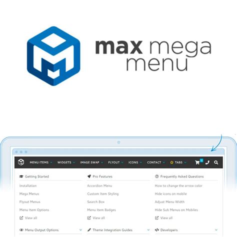 Plugin Max Mega Menu Pro Add On