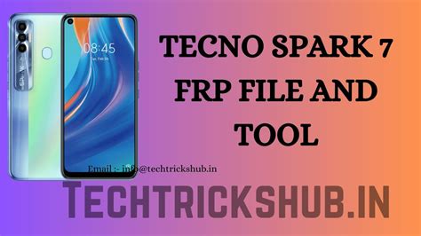 TECNO SPARK 7 PASSWORD UNLOCK FRP UNLOCK YouTube