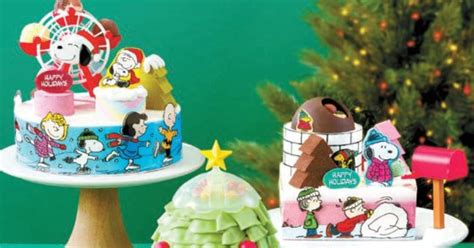 [맛있는 도전] 해피 스누피 홀리데이 크리스마스 아이스크림 케이크 출시