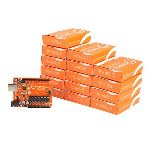 Orangepip Kona328 Arduino Uno Class Pack Development Kit X 15pcs Rapid Electronics