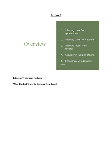 Psyc13 Lecture 6 Notes Pdf Intention Morality