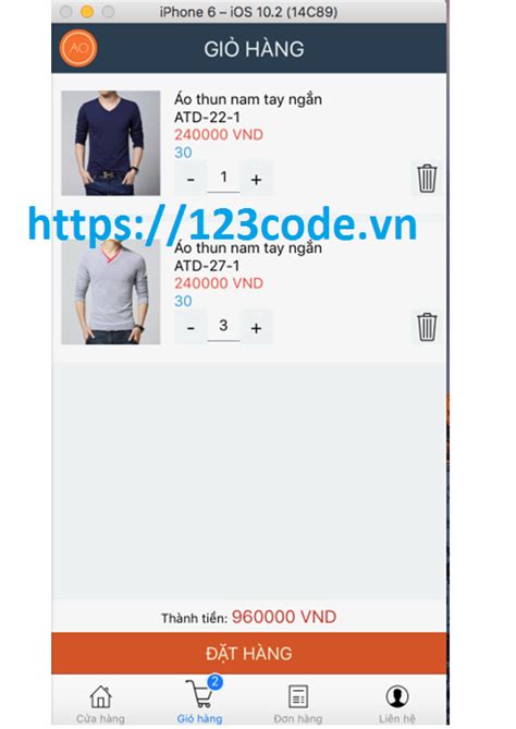 Đề Tài ứng Dụng Mobile Shop Online Javascript Với Công Nghệ React Naive